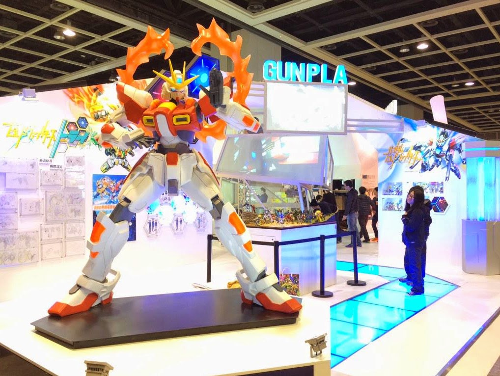 GUNDAM GUY: Gundam Build Fighters Try Exhibits - On Display @ C3 Hong ...