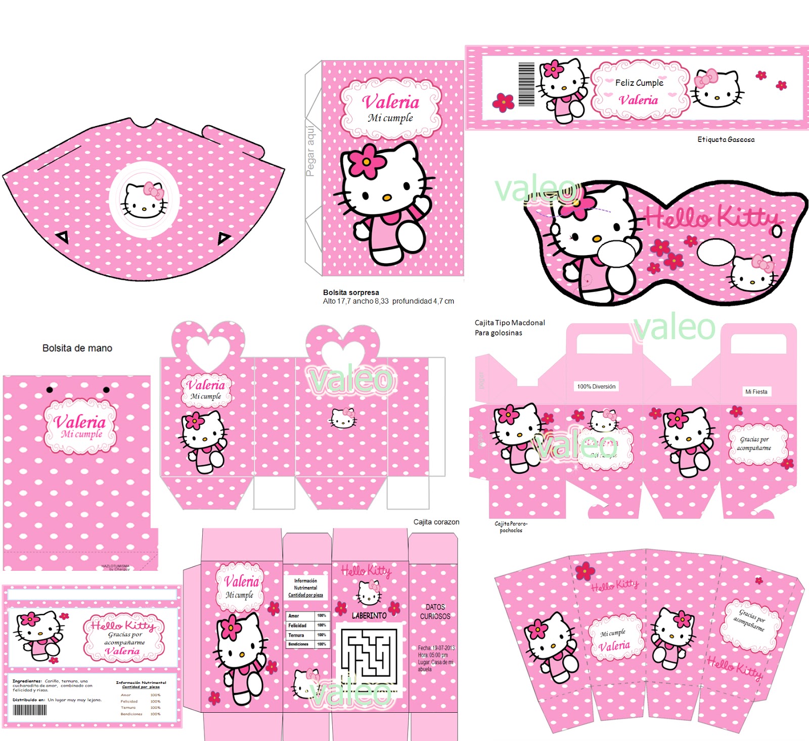 Kit Imprimible Hello Kitty ~ Kit Imprimibles