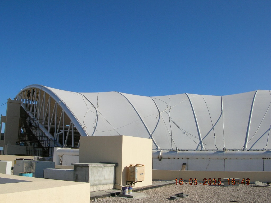 PVC - HDPE Shade Structure