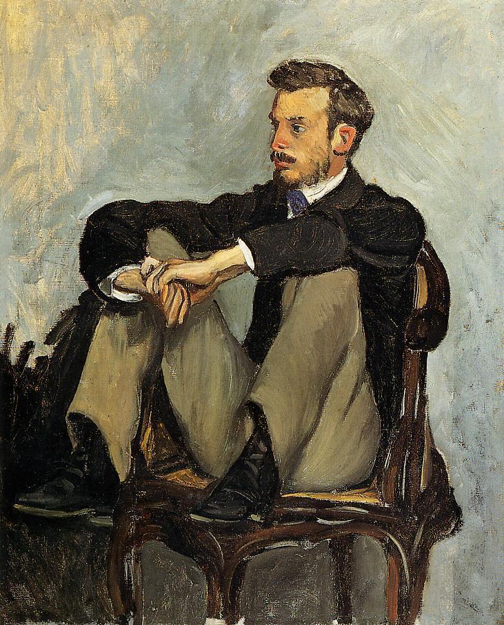 Frédéric BAZILLE (1841–1870) | Catherine La Rose ~ The Poet of Painting