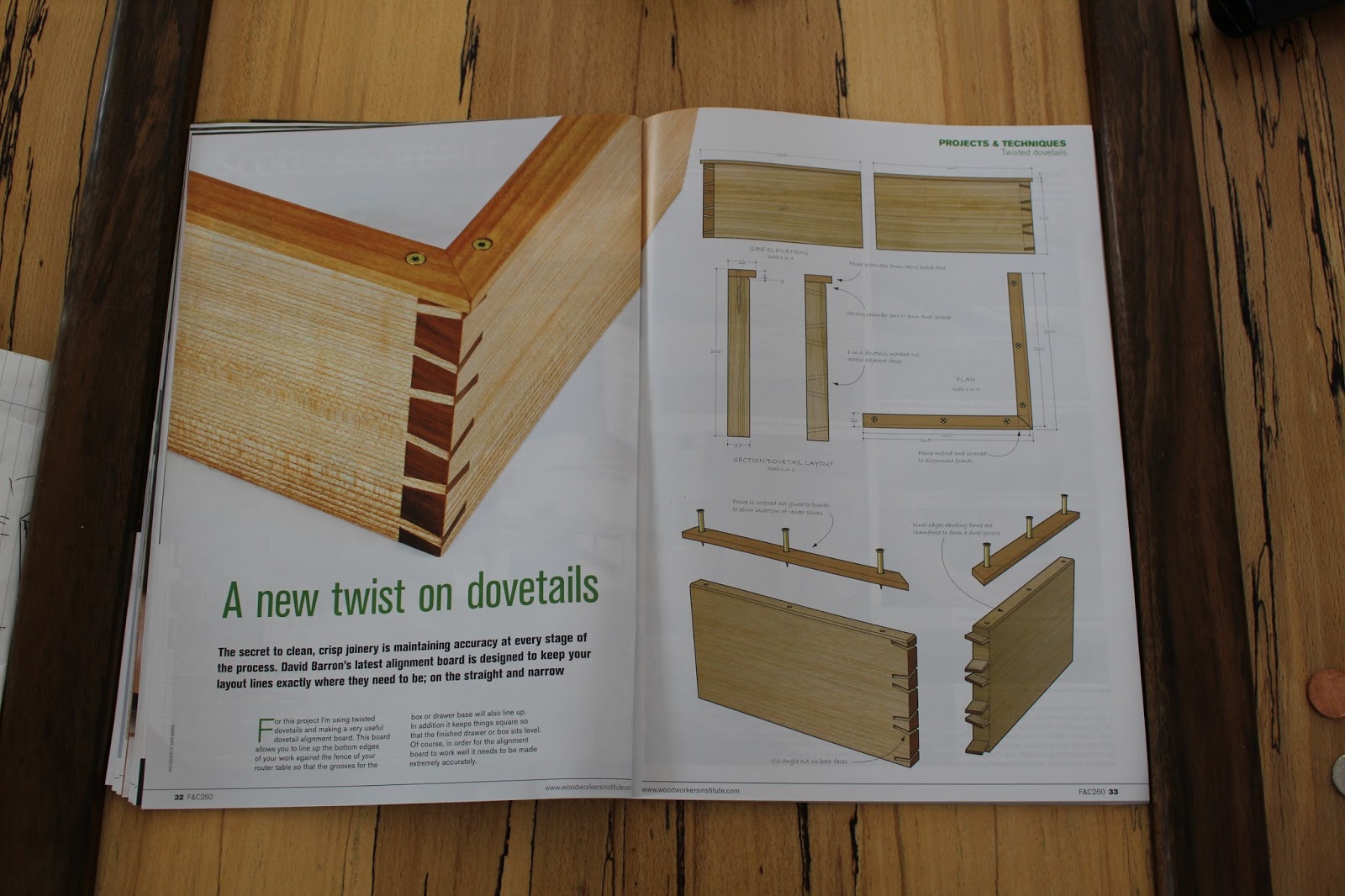 David Barron Furniture: Furniture and Cabinet Making Magazine August 2017