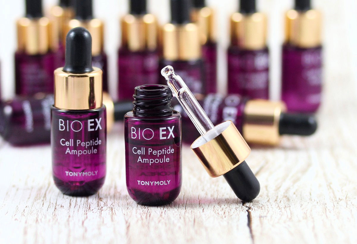 Tony Moly Bio Ex Cell Peptide Ampoules - Review - Nailderella