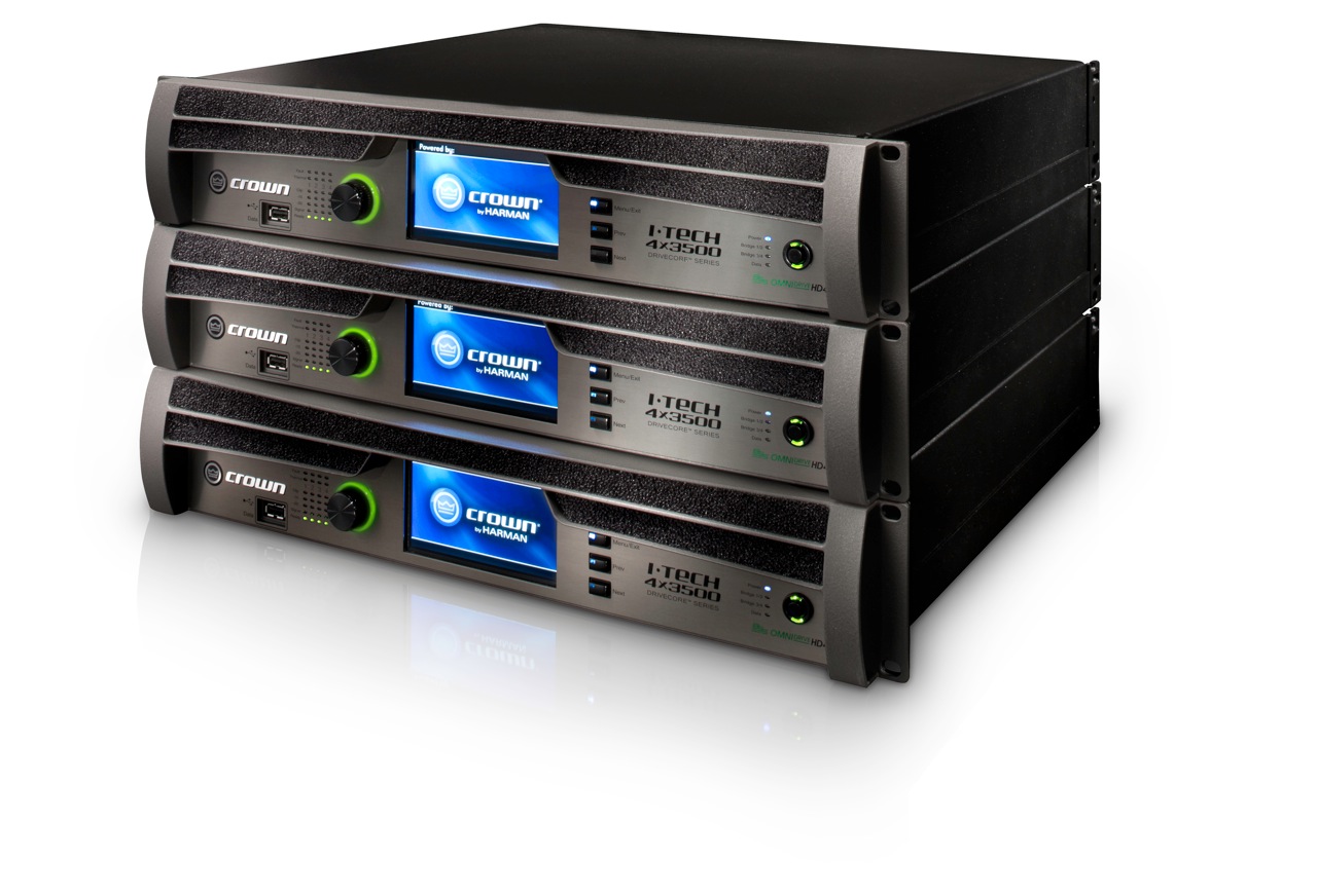 HARMAN's Crown Audio Begins Shipping I-Tech 4x3500HD DriveCore(tm ...