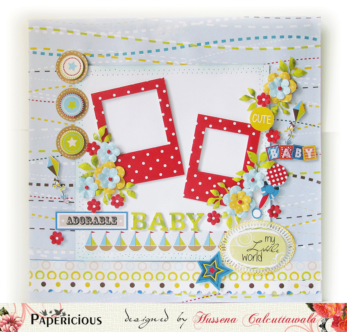 Baby Layout | Step by Step Tutorial | Papericious