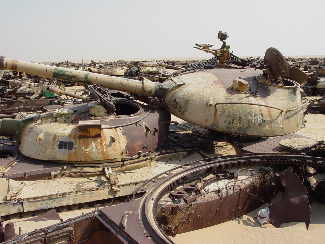 1000 Amazing Places: #973 Tank Graveyard, Kuwait