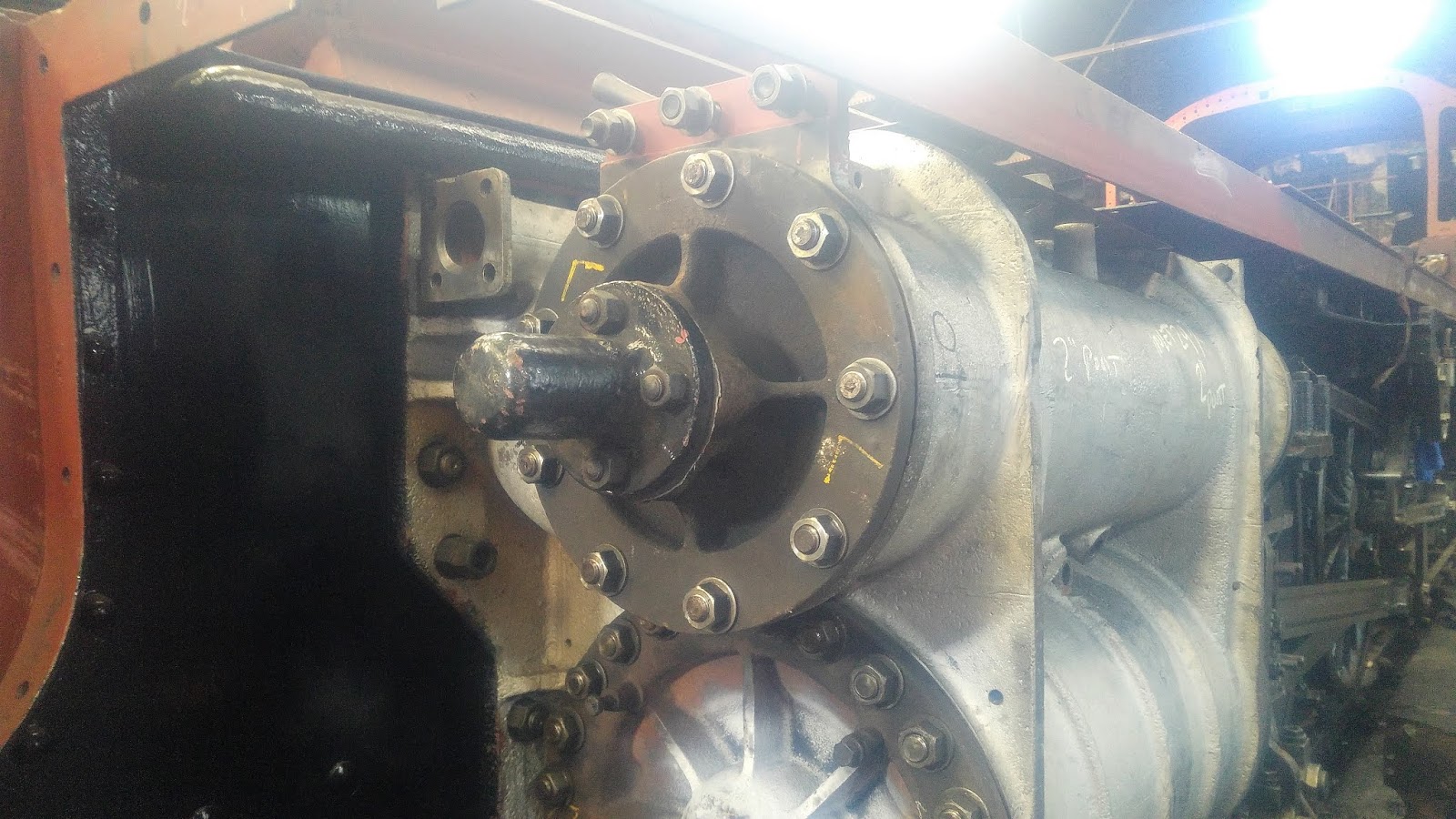 5025 The oldest surviving LMS Black 5: Valve setting