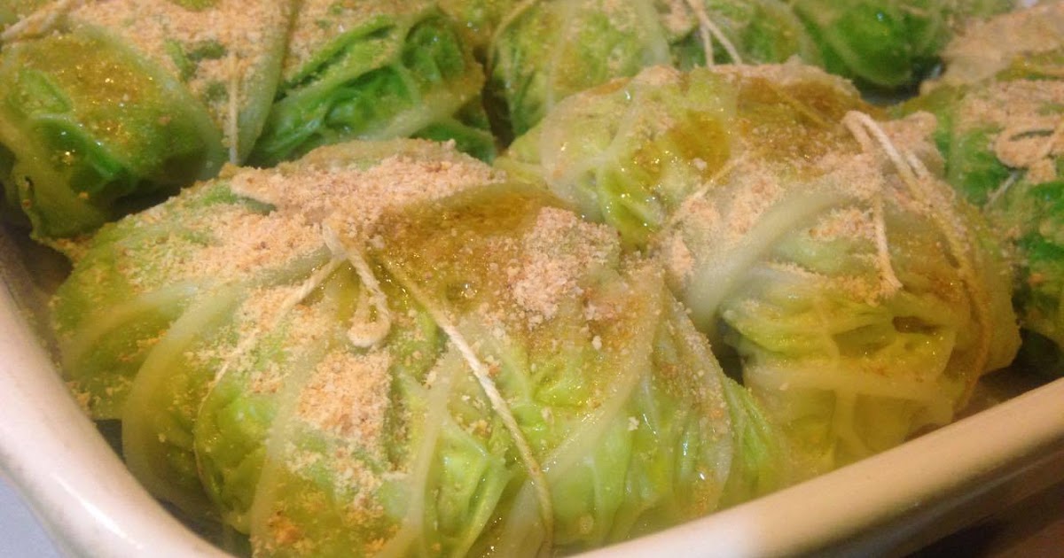 INVOLTINI DI VERZA - Delia Ciriello