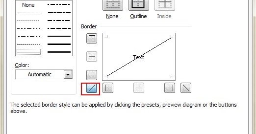 How To Add A Diagonal Line To A Cell In Excel Useful Excel Tips