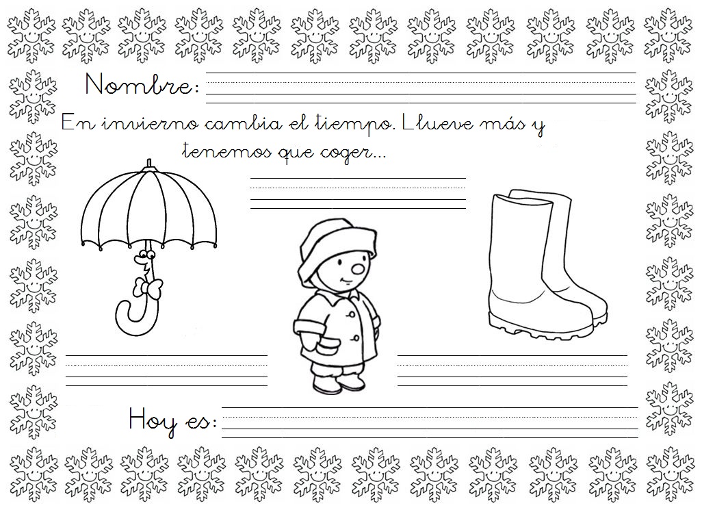 Mi Mundo Infantil: LIBRO DEL INVIERNO