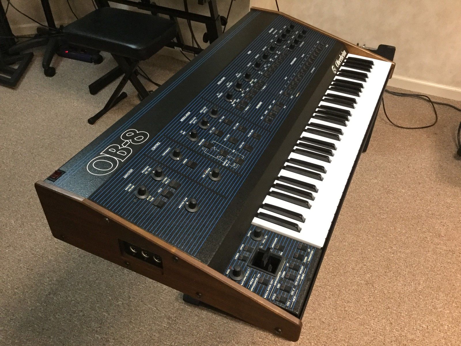 MATRIXSYNTH: Oberheim OB 8 with Midi & Aftertouch