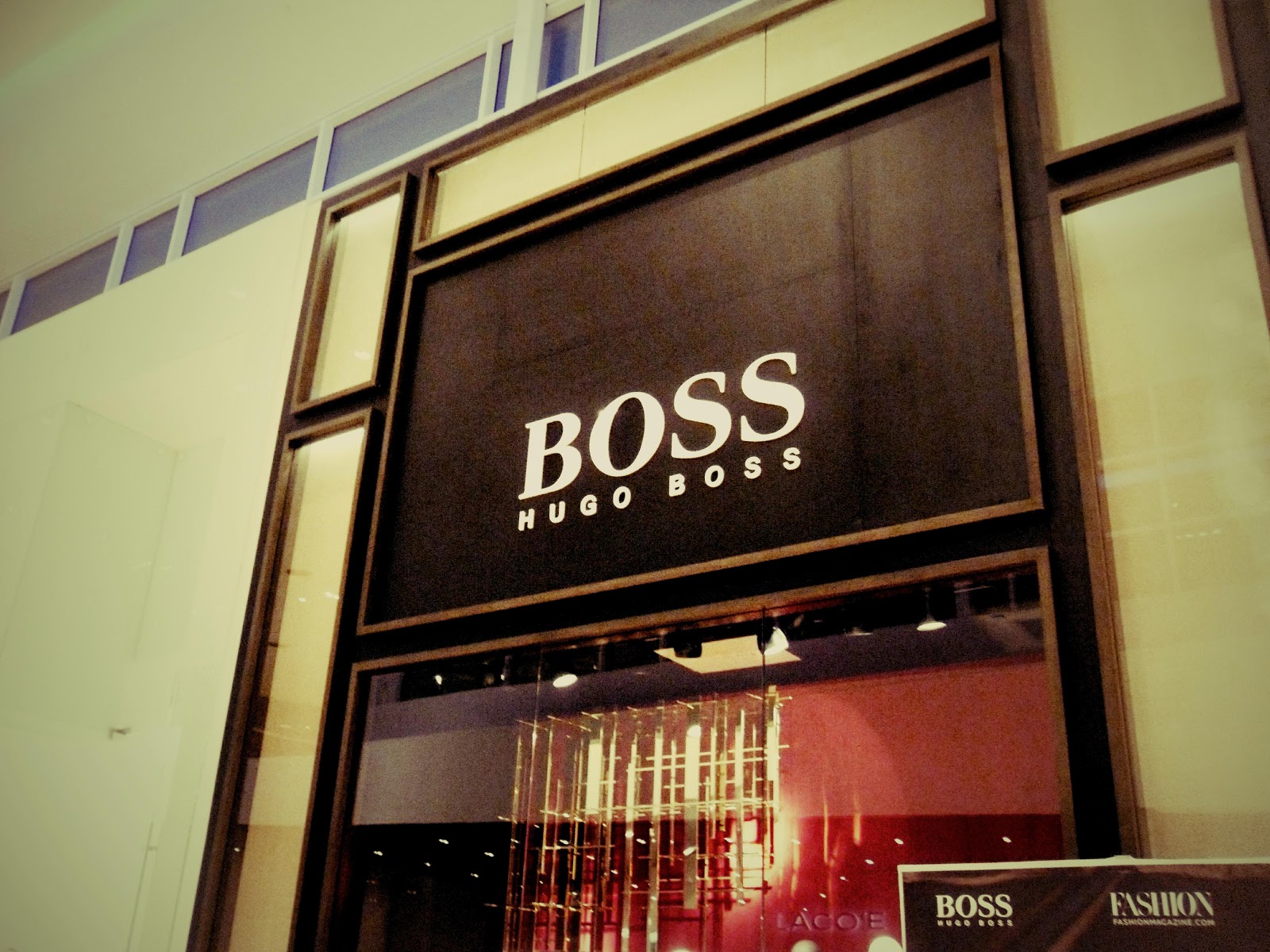 THE BRUNETTES: Hugo Boss Grand Opening Event @ Yorkdale Shopping Centre