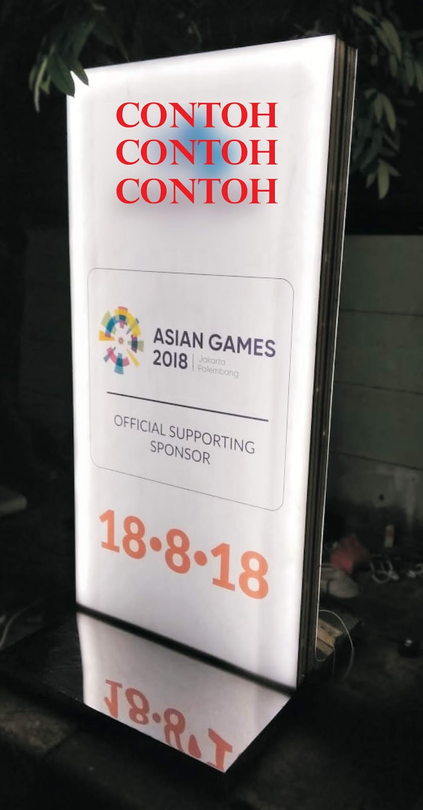 Neon Box Murah Berkualitas: Standing Neon Box