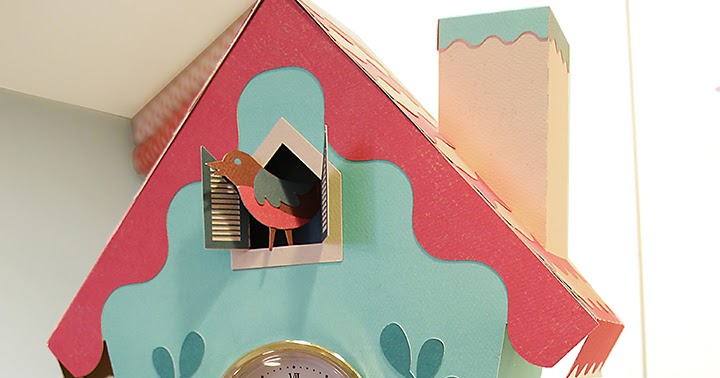 Samantha Walker's Imaginary World: Paper Cuckoo Clock Assembly Tutorial