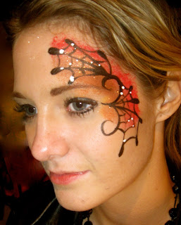 Paula Taylor's Art: Halloween Face painting