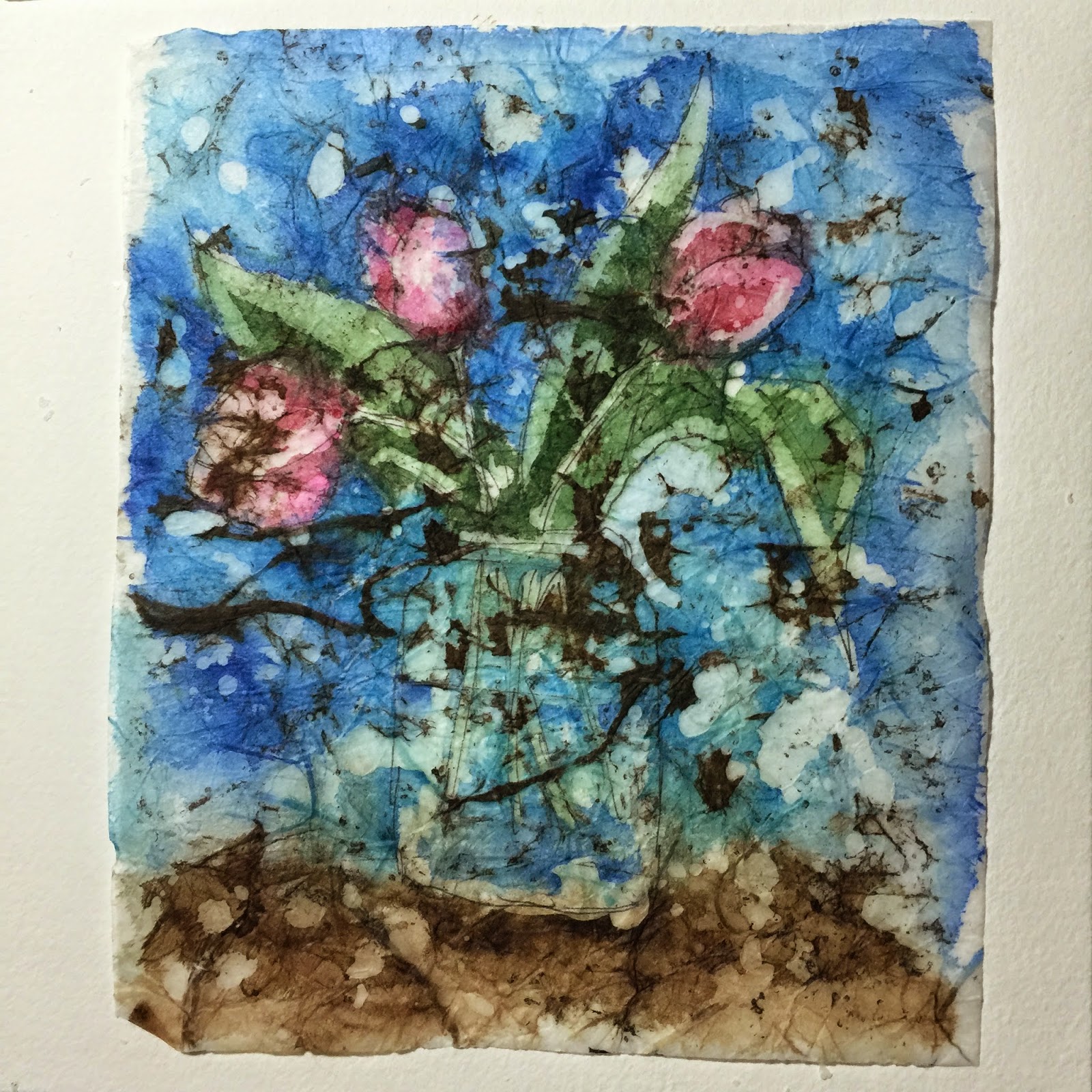 Laurie's Charming Designs: Watercolor Batik