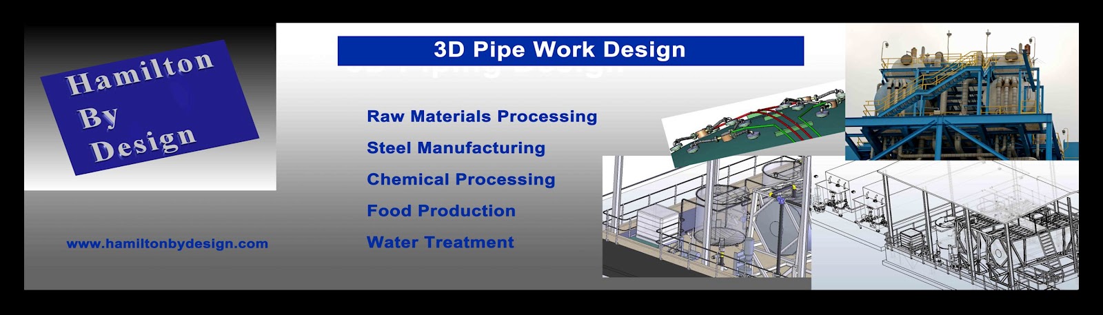 Pipe Work Detailing: 3D Piping Design