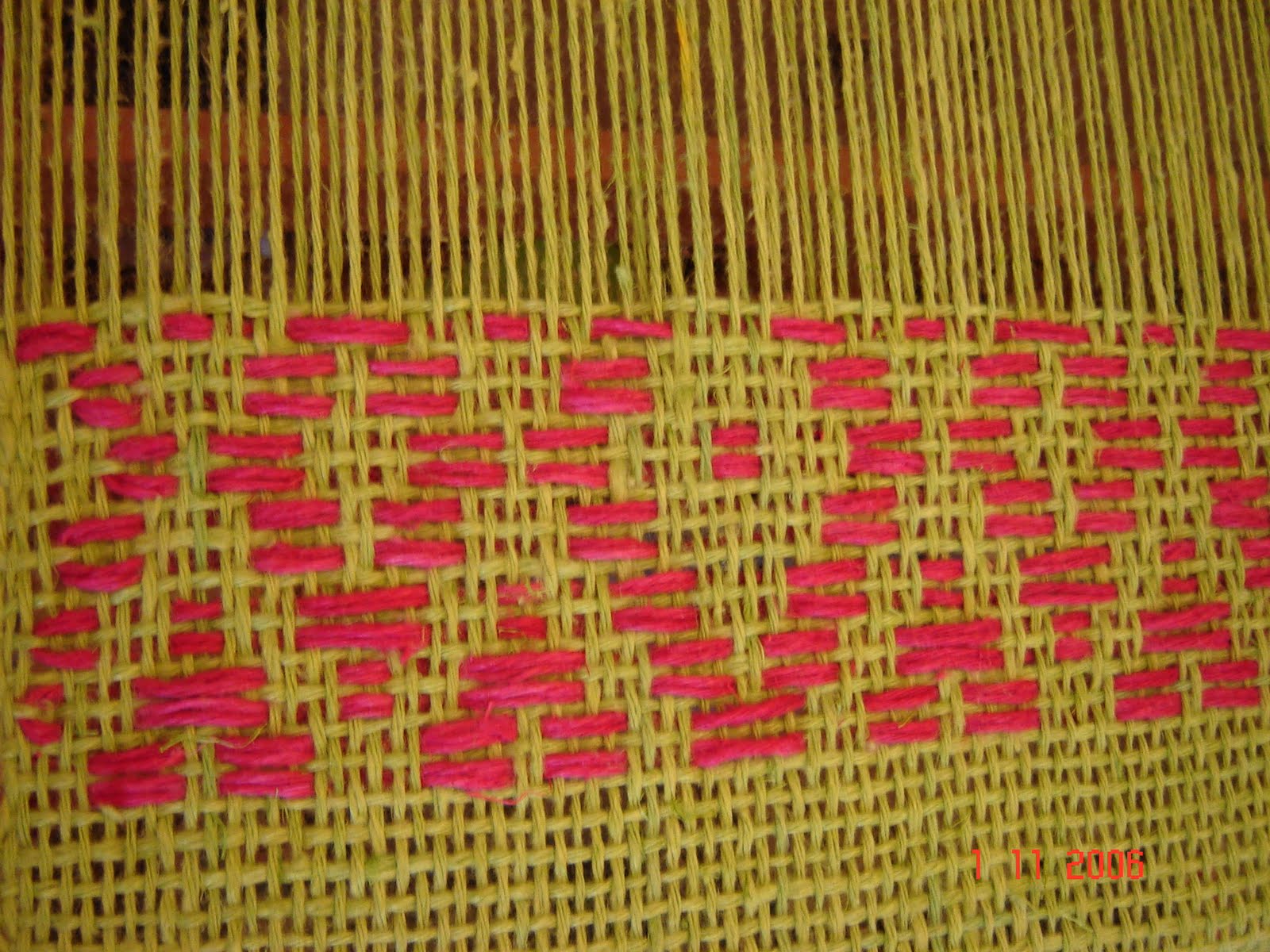 Quiero Pura Lana: 2° CLASE DE TELAR: cálculo para la urdimbre