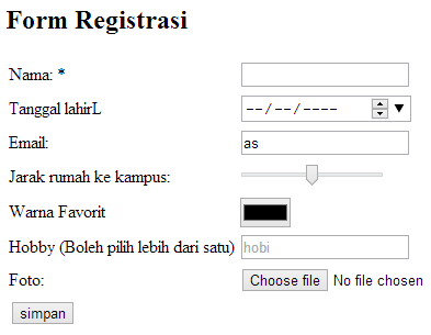 Source Code Dasar Membuat Sebuah Form dan Tabel Sederhana - Catatan ...