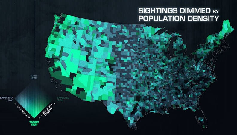 UFO Sightings of 2016: A Recreation of a John Nelson Infographic - The ...