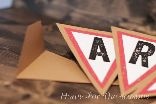 Home for the Seasons: Banner Themed Card Box
