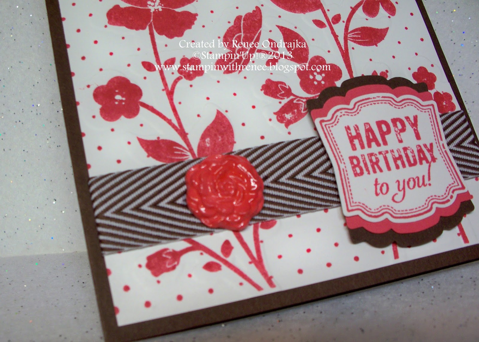 Renee's Rubber Stampin' Ramblings: Simply Pressed Clay