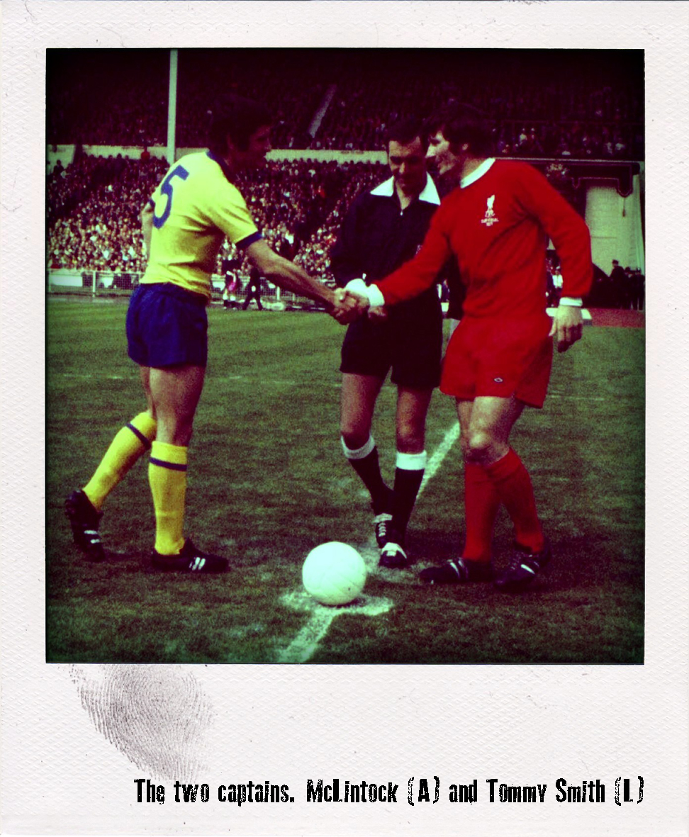 FA CUP FINAL 1971. Arsenal vs Liverpool F.C.