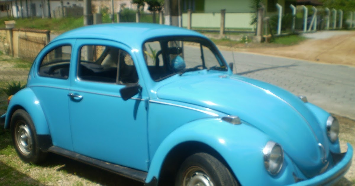 ekipe volks: fusca azul no começo