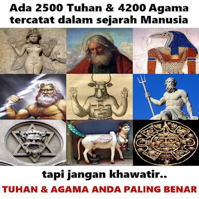 Daftar Tuhan dalam Sejarah Umat Manusia - Galeri Sejarah Perjuangan