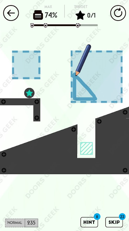 Draw Here Level 235 ~ Doors Geek