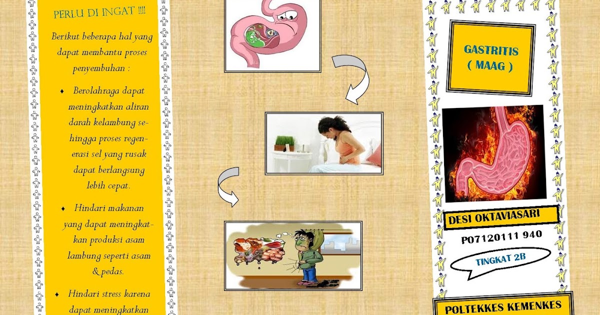 PM Info Channel: Contoh Leaflet Gastritis