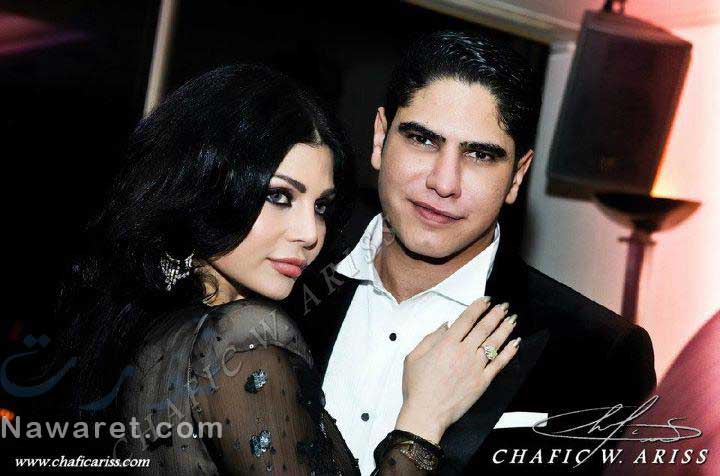 بالصور هيفاء وهبي تحتفل بعيد ميلاد زوجها أبو هشيمة