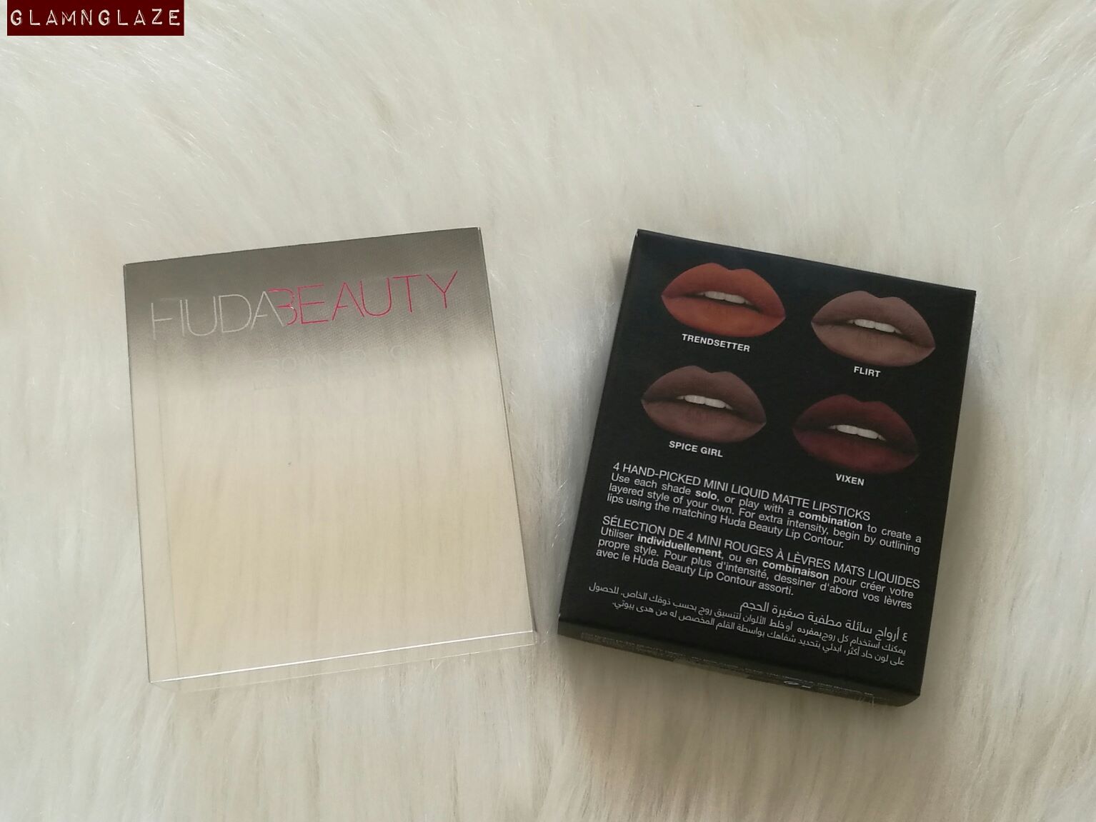 GlamNGlaze: Review : Huda Beauty Liquid Matte Lipsticks,Minis |The ...