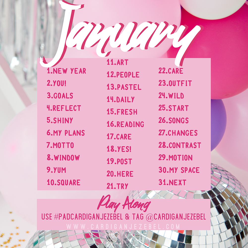 Photo Challenge || January 2019 - Cardigan Jezebel