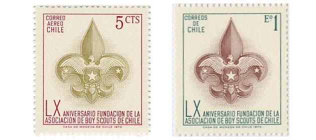 El Rincon del Scout Coleccionista: Emisión Postal Scout. Chile. 1971 ...