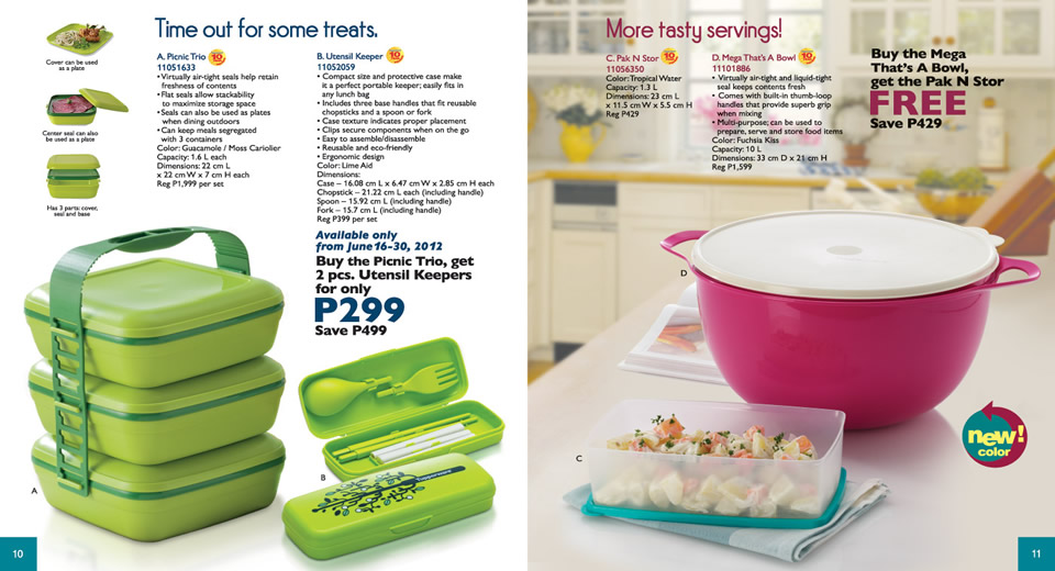 My Tupperware Catalog: Tupperware Monthly June 2012