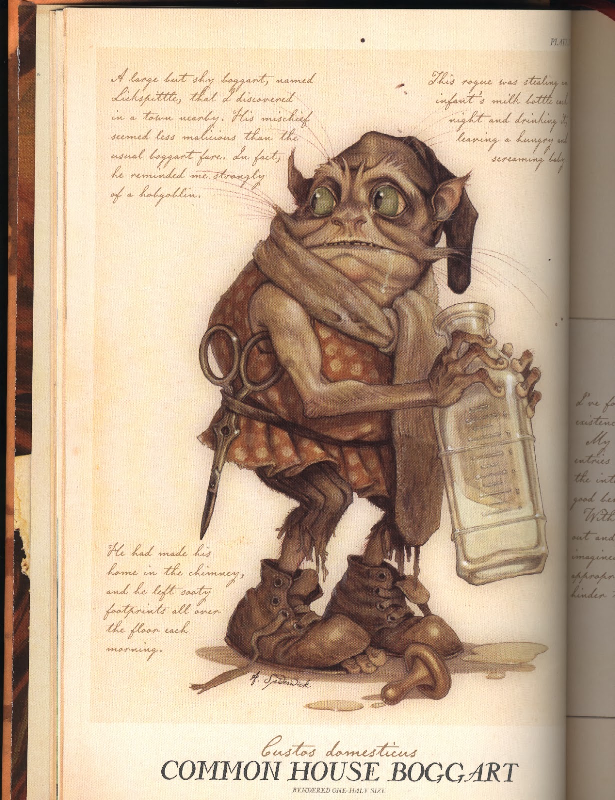 Of Mythic Creatures Great and Small: B