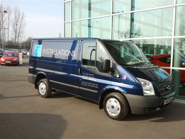 The Green I Signs Blog: Ford Transit Van Signwriting by Green I Signs