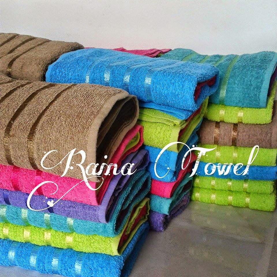 Tempahan set tuala mandi dari Putrajaya