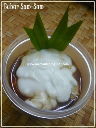 Mom's Uli Rumah Kue: BUBUR SUM-SUM