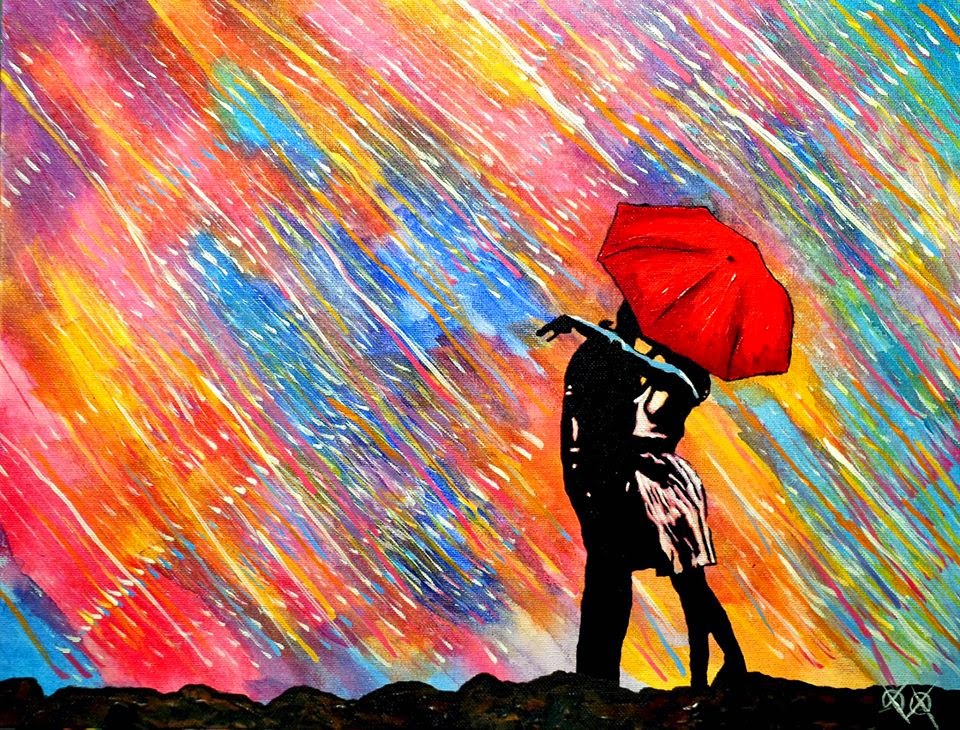 John Bramblitt, 1971 | Palette Knife painting from a blind artist ...