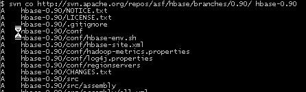 HBase + Subversion + Eclipse + Windows