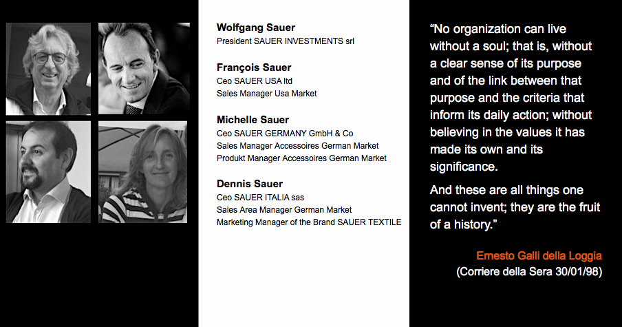 textileandfashionindustry: the Sauer's family