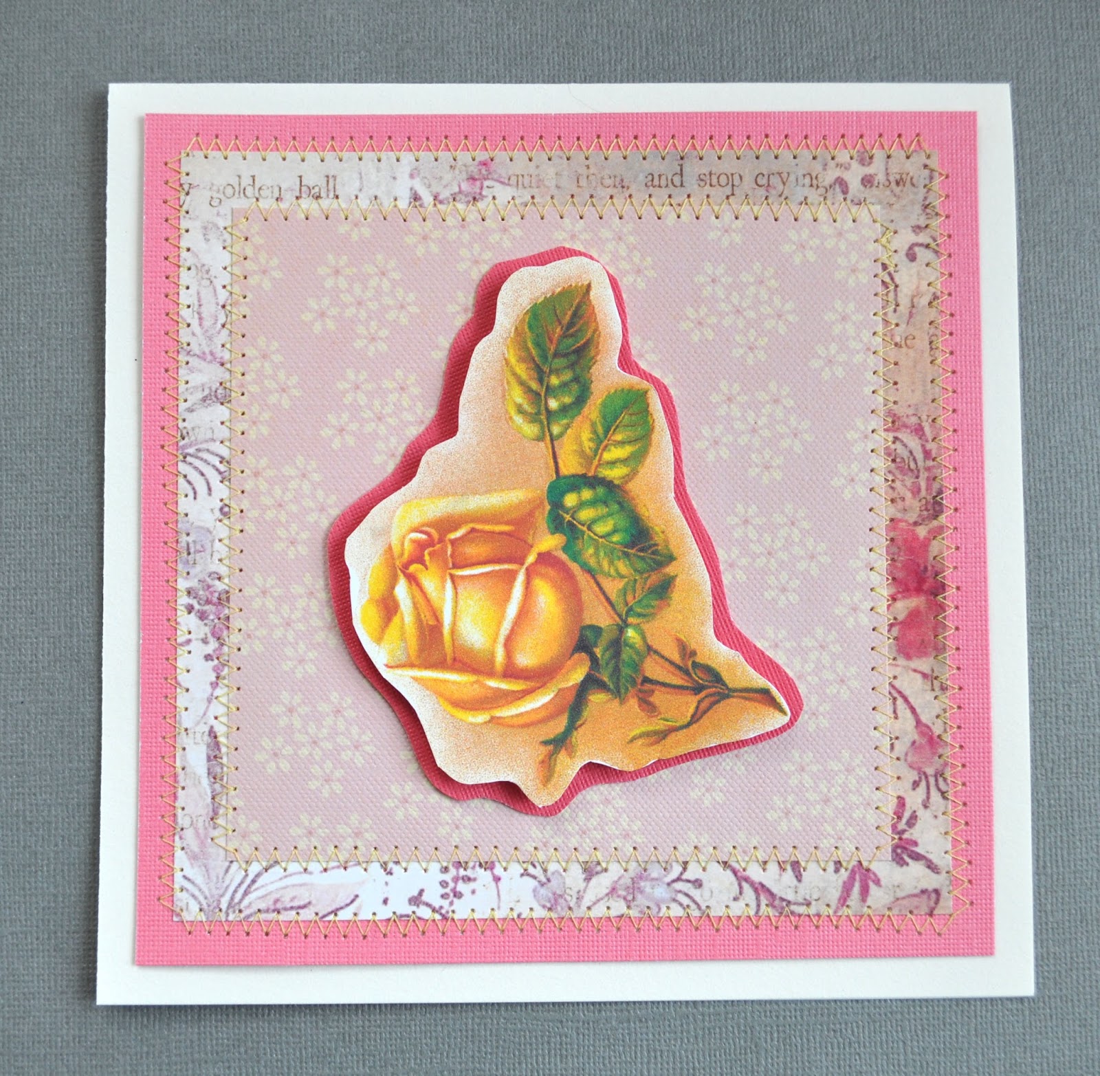 The Graphics Monarch: Rose Red Yellow Handmade Greeting Cards Designs