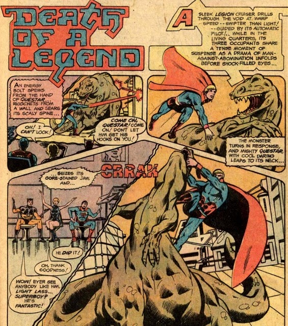 The Legion of Super Bloggers! : Superboy starring The Legion #222