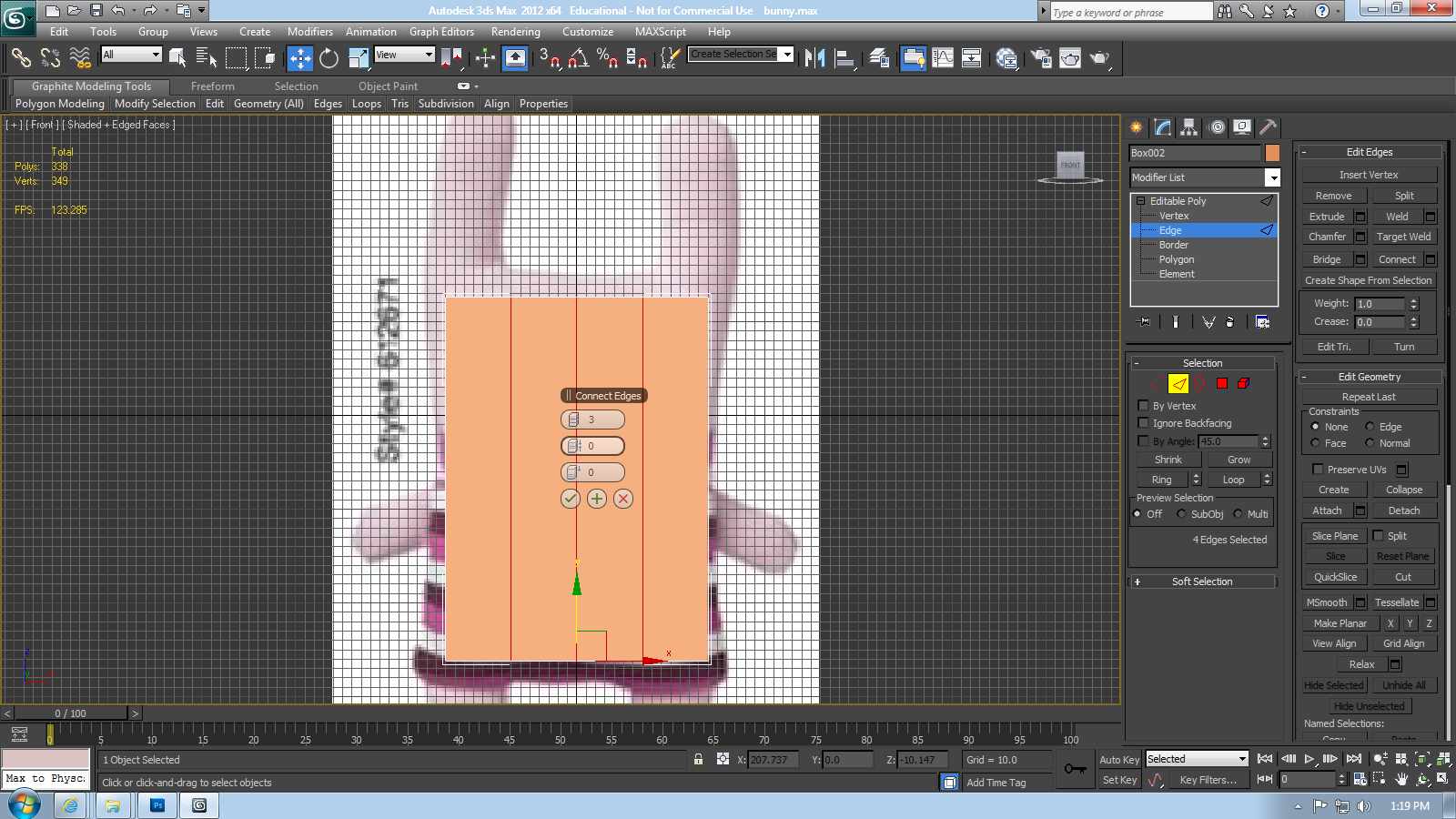 FD 128 Course: Fundamentals of Game Art: Box Modeling