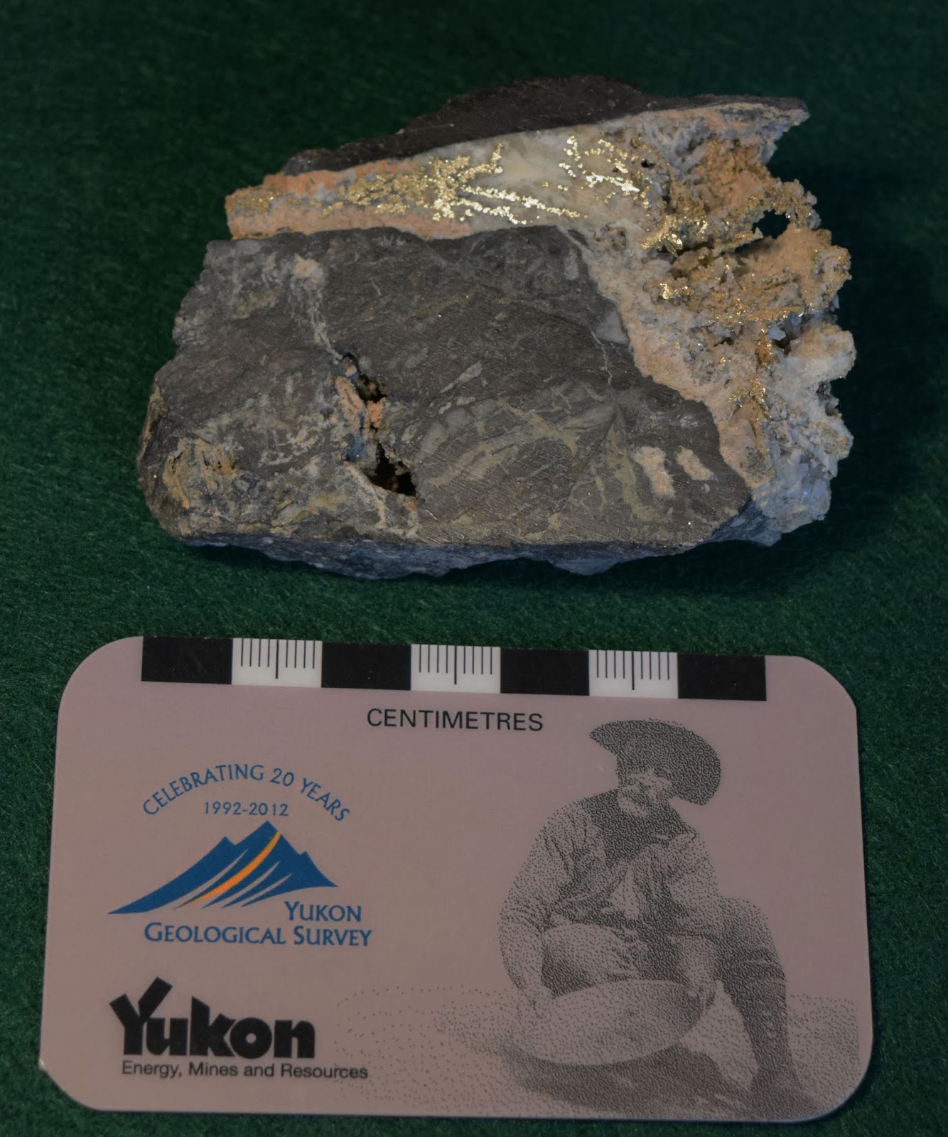 Geo Gold Emmons: Gold Specimens from the Round Mountain Mine, Nevada