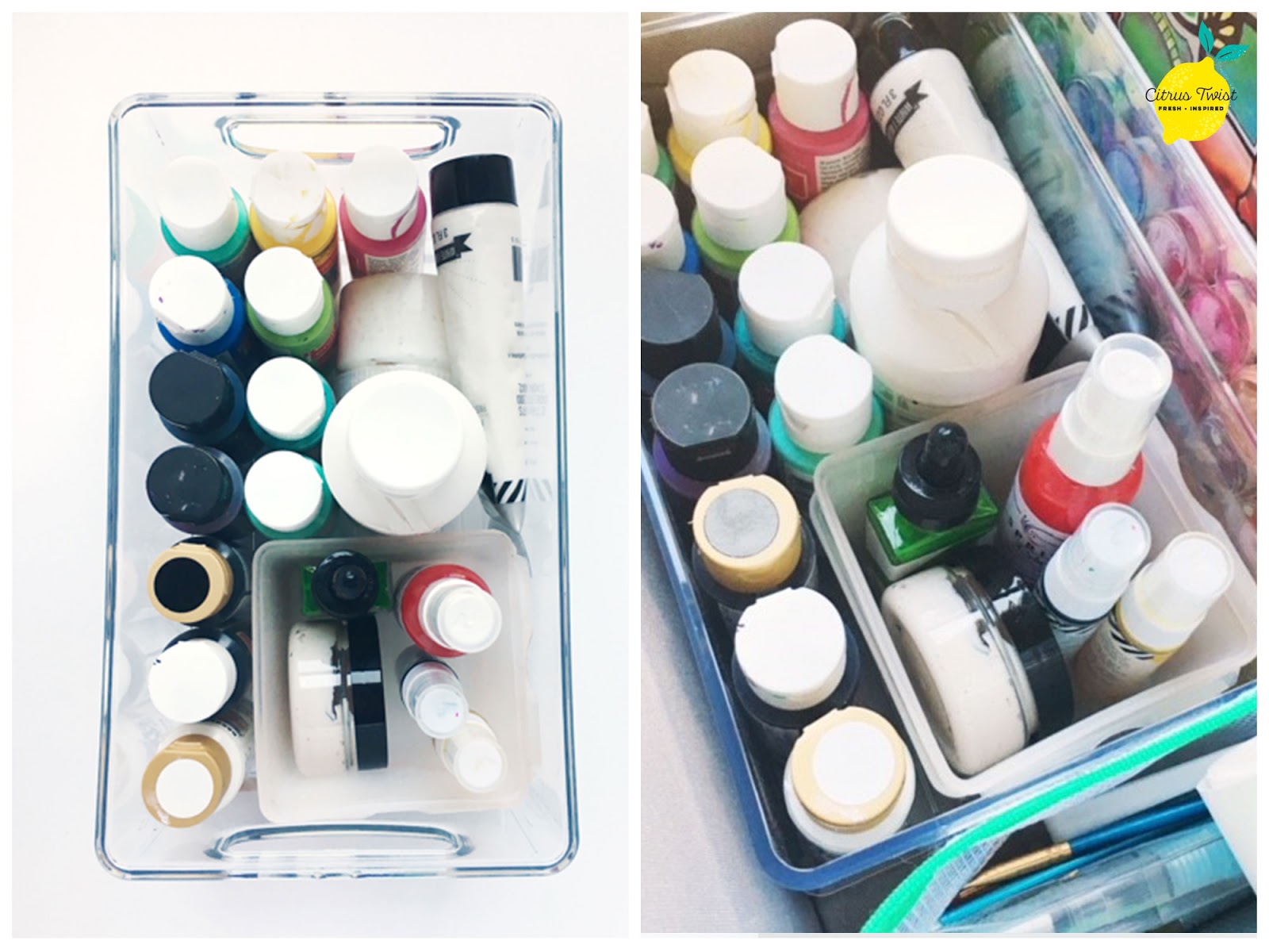 Citrus Twist Kits | Blog : In My Studio - Mists/Paints Storage