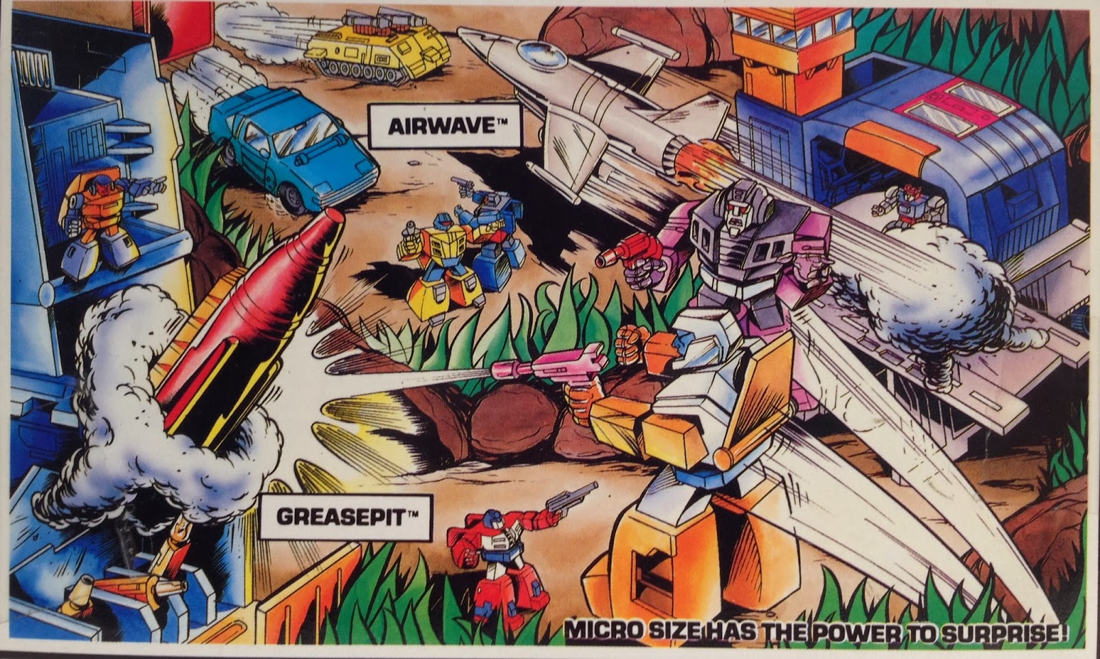 A Transformers Blog - My Life In Collecting: G1 Micromaster Greasepit ...