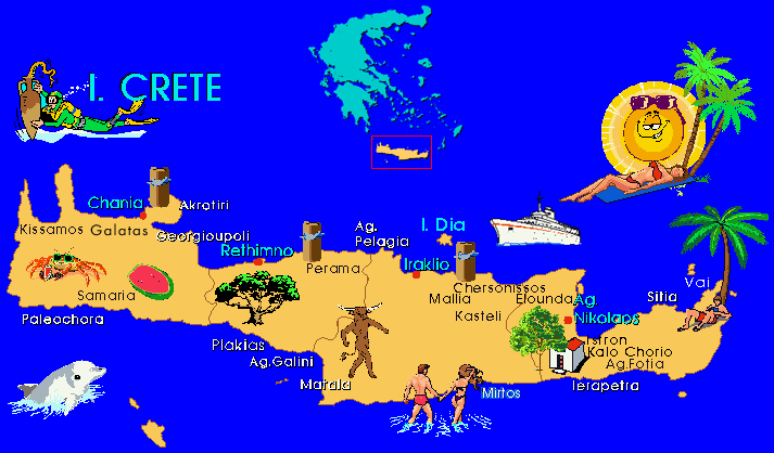 ΧΡΥΣΑ ΜΑΛΕΦΑΚΗ: ΤΟ ΝΗΣΙ ΤΗΣ ΟΜΟΡΦΙΑΣ,Η ΚΡΗΤΗ!!!