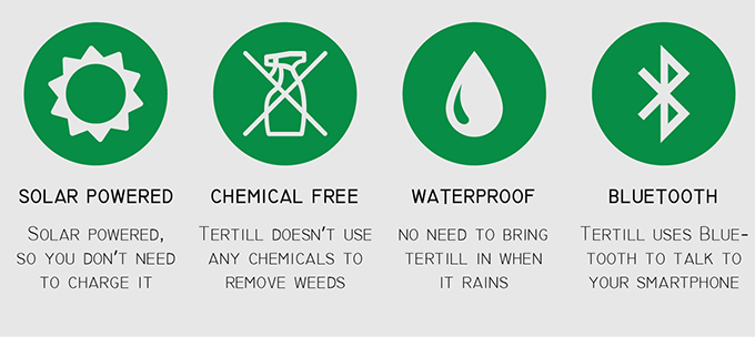 Tertill: The solar powered weeding robot for home gardens- Kickstarter ...